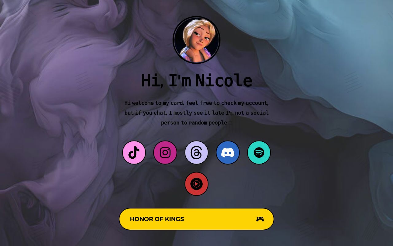 Nicole's Card
